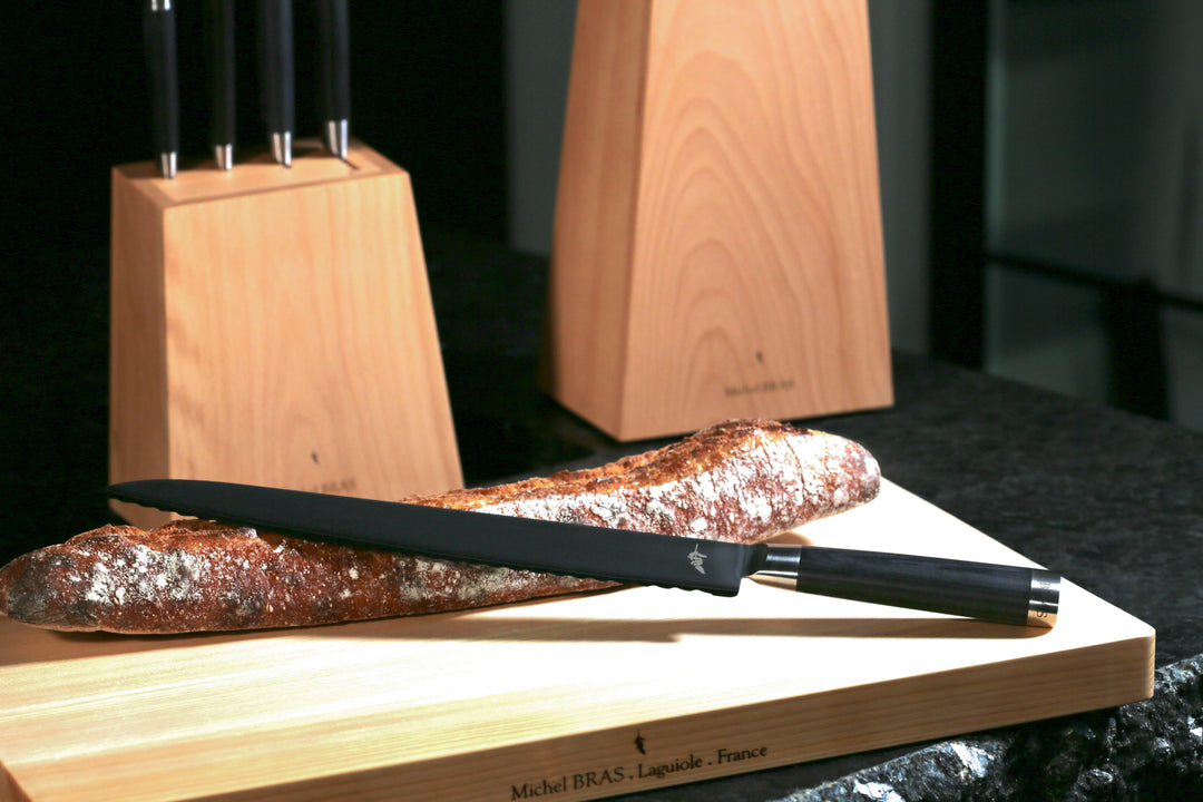 No.9 Bread Knife by Michel BRAS & KAI – Michel BRAS Côté Japon